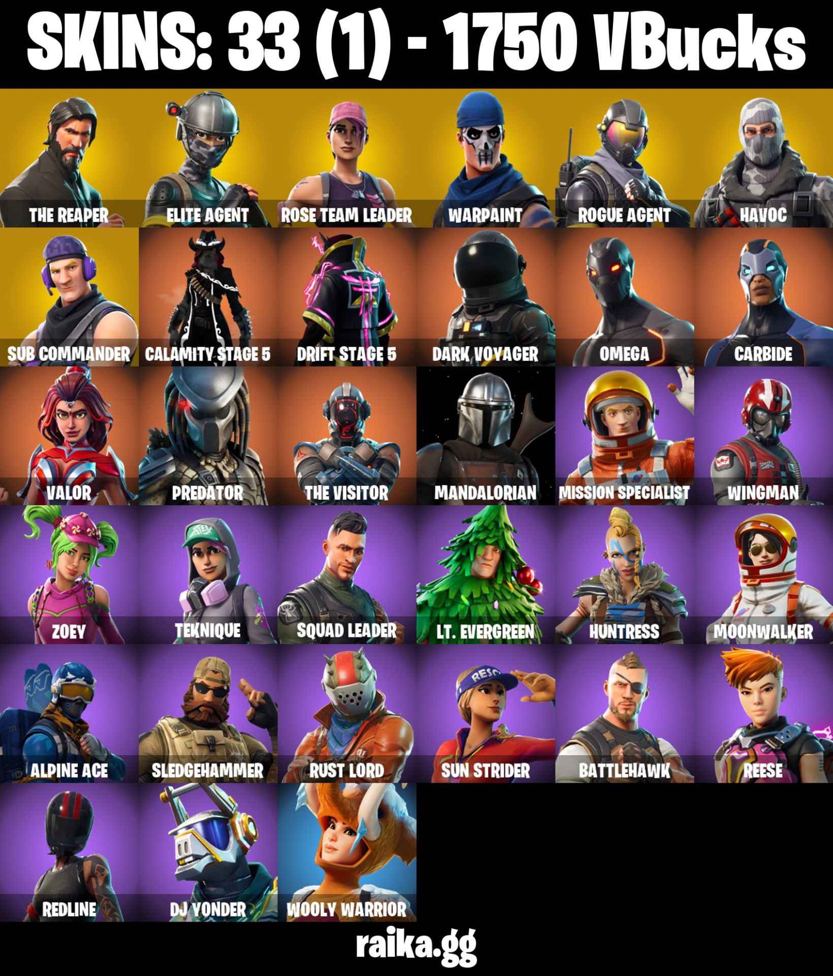 Buy Fortnite Accounts - FN Acc For Sale